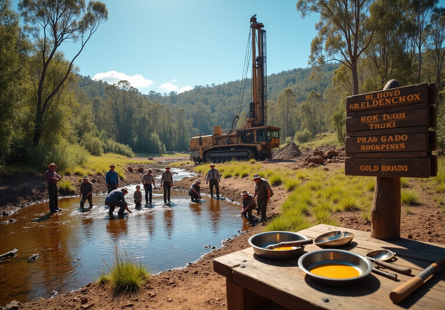 Comparative Analysis of Gold Mining in Victoria and Beyond