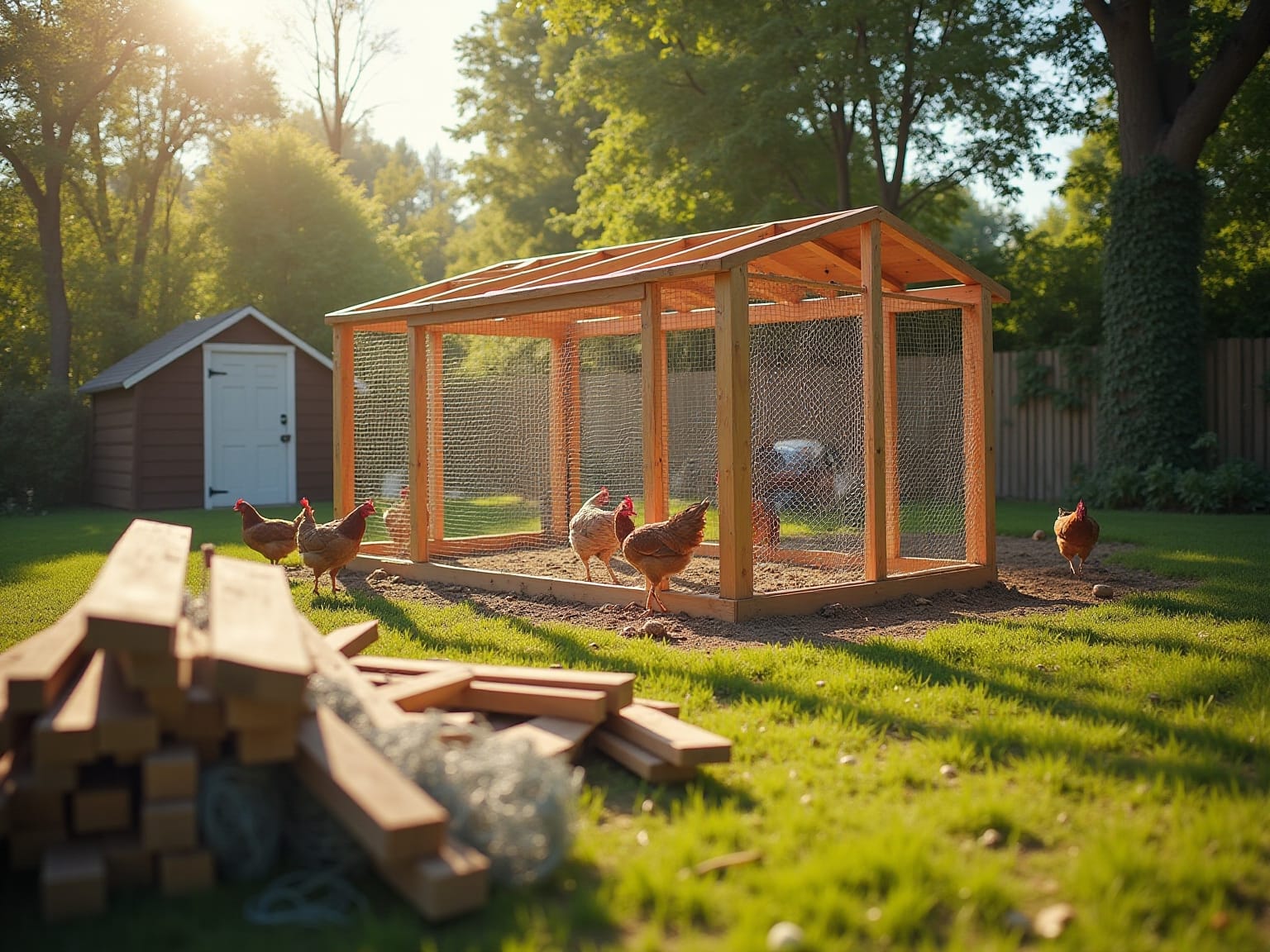 How to Build a Chicken Pen: Step-by-Step Guide for Beginners