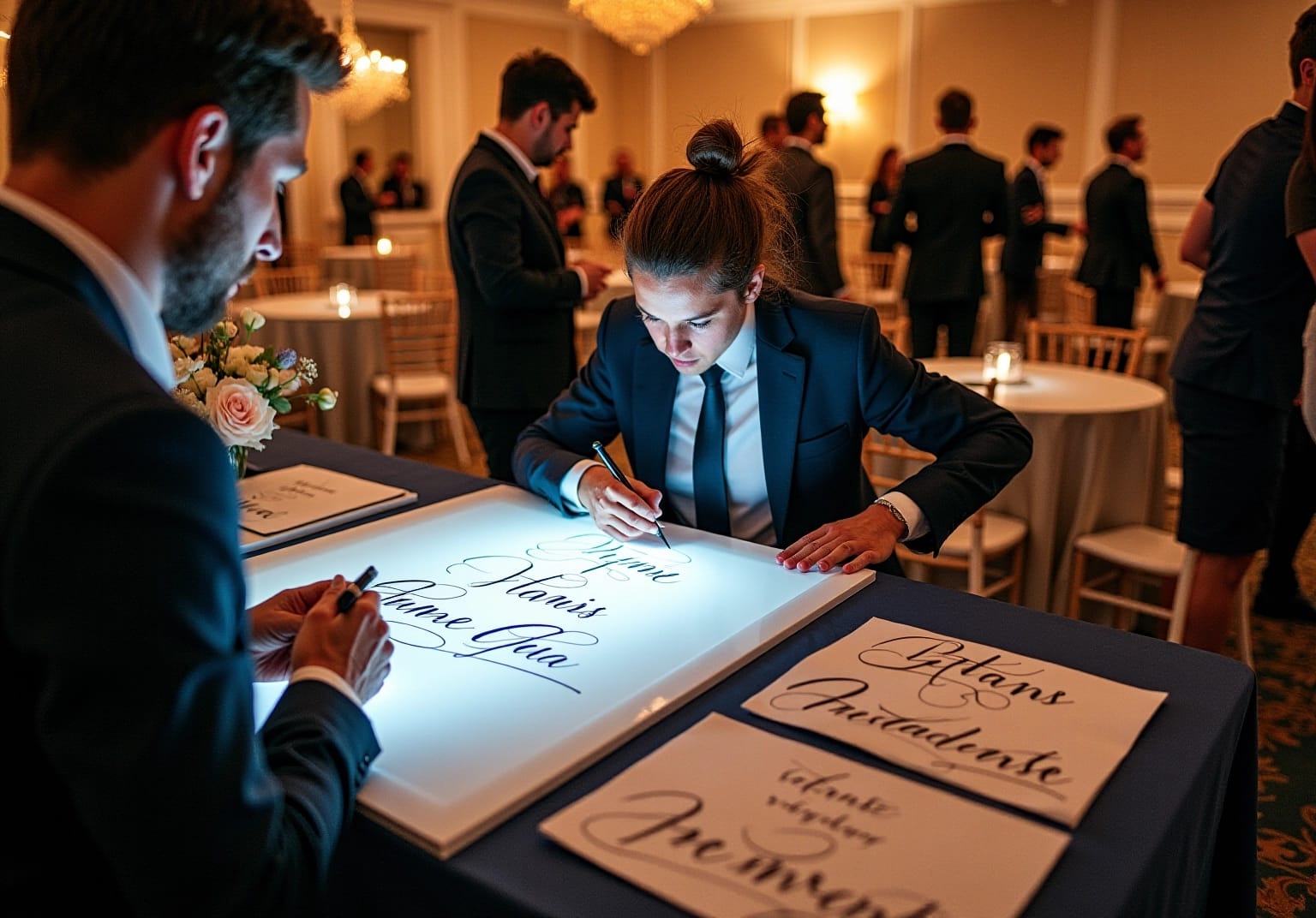 7 Ways an Event Calligrapher Enhances Corporate Events