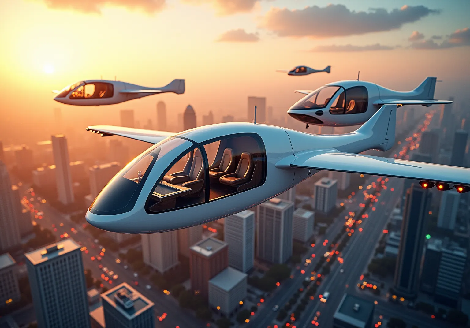 Explore Versatile Air Taxi Configurations for Passengers: A Comparison