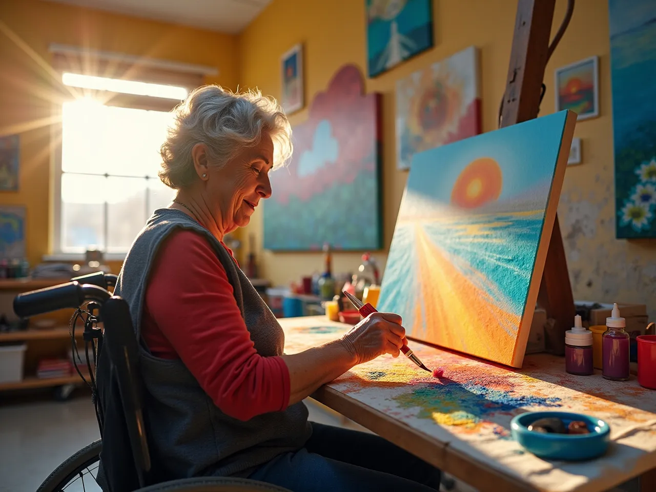 Acrylic Painting for Disabled Artists: Essential Steps to Start