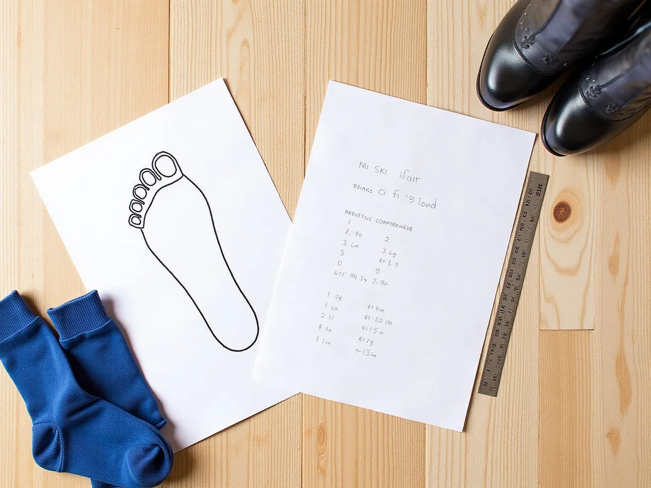 Sizing Ski Boots Chart: Essential Steps for Beginners